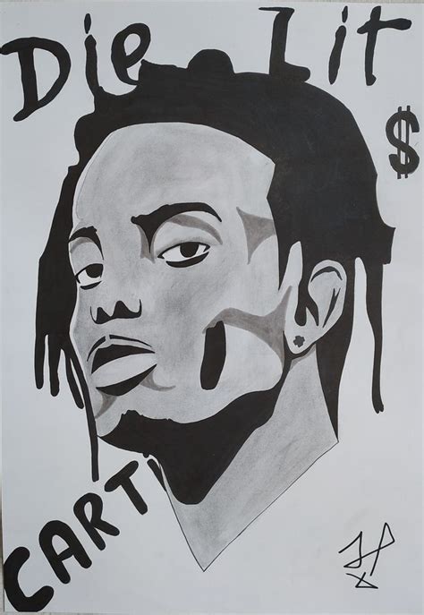 Playboi Carti Drawing Hello Kitty Dessins