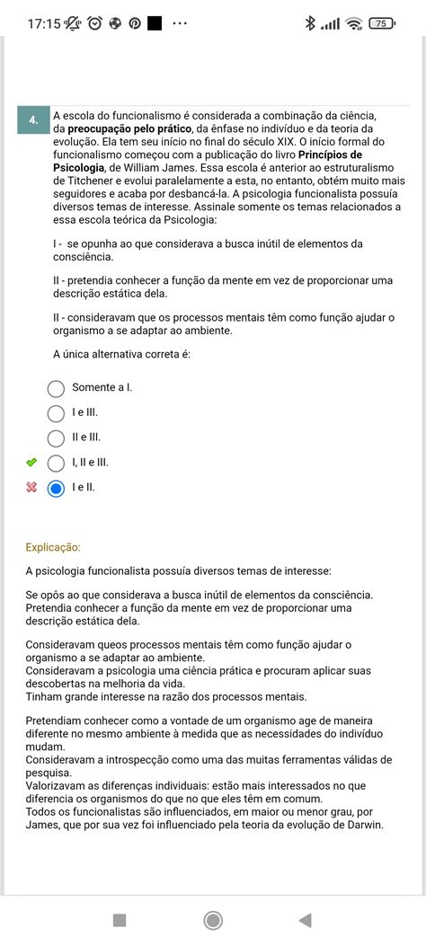 Teste Conhecimento Estácio Língua Portuguesa 1