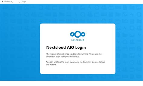 Nextcloud Aio Install Location Of The Backup Archive ℹ️ Support Nextcloud Community