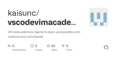 Github Kaisunc Vscodevimacademy Vscode Extension Game To Learn And Practice Vim Motions And