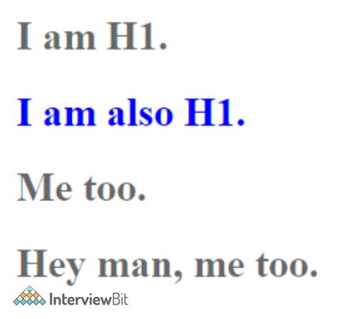 Types Of CSS Cascading Style Sheet InterviewBit