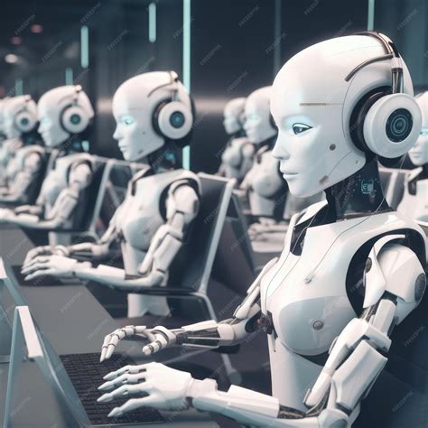premium ai image robot virtual assistant robot writing a robot