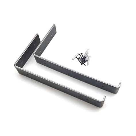 Pair Of Lipped Scaffold Board Shelf Brackets U Style 6″ X 12″ Bigamart