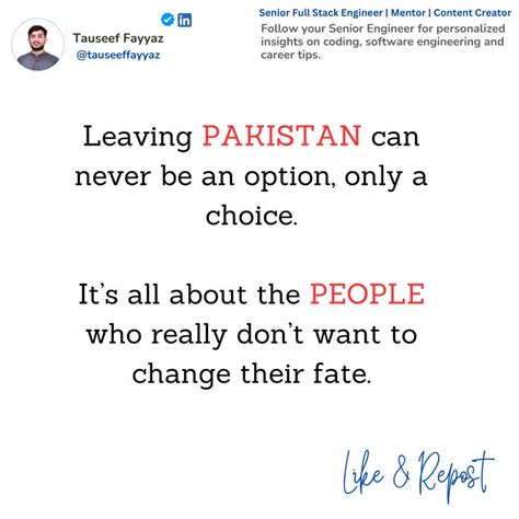 How We Can Help Pakistanis And The Government Tauseef Fayyaz Posted