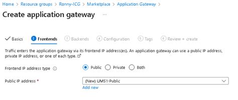 Azure Application Gateway Example Configuration As Reverse Proxy In Igel Ums With Ssl Offloading