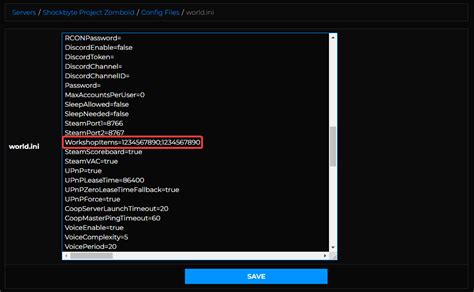 How To Add Mods To Your Project Zomboid Server Knowledgebase Shockbyte