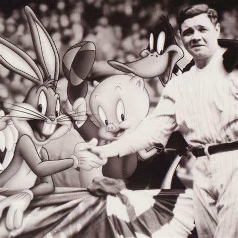 Warner Bros Bugs Meets The Babe X Collectible Lithograph Pristine Auction