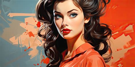 Premium Photo Ai Generated Ai Generative Pin Up Sexy Attractive