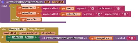 sending realtime data emg to my android via bluetoothle mit app