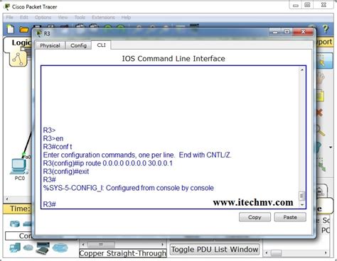 How To Configure Default Route To The Routers Hitechmv