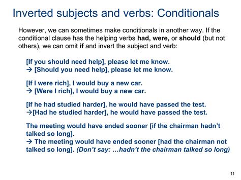 Skills 15 19 Inverted Subjects And Verbs Pptx