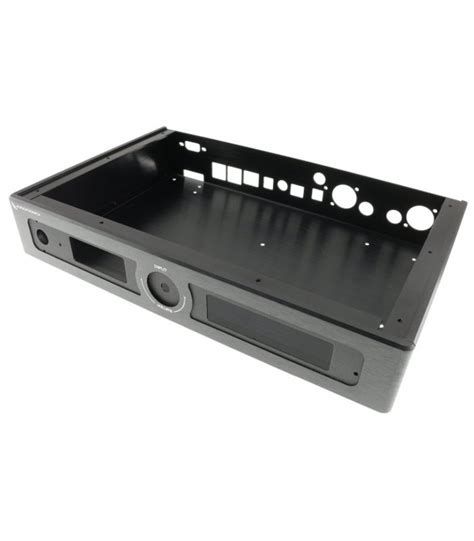 [grade B] Audiophonics Kit Aluminium Case And Accessories For Evo Sabre Dac Black Audiophonics