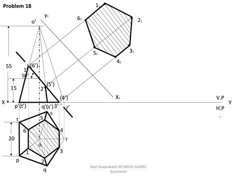 Sections Of Solids Engineering Graphics Unit Iv Pdf 3 D Graphics