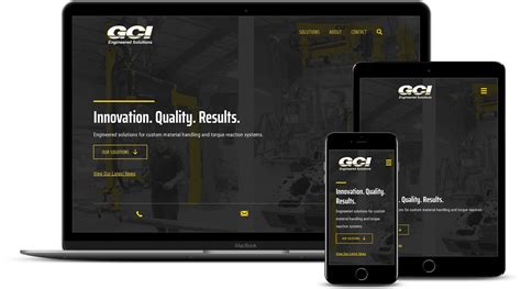Website Case Study For Gci Engineered Solutions Cybersprout Website Case Study For Gci Engineered Solutions Cybersprout
