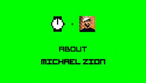 about michael zion on hackernoon