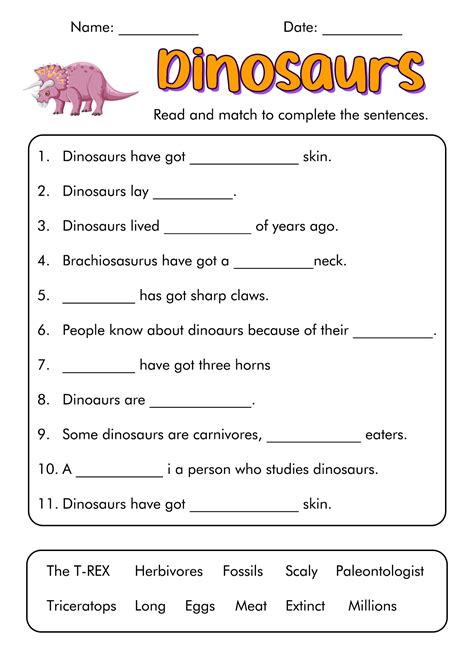 11 Best Images Of Fossils Activities Worksheets Fossil Activity Worksheet Printable Dinosaur