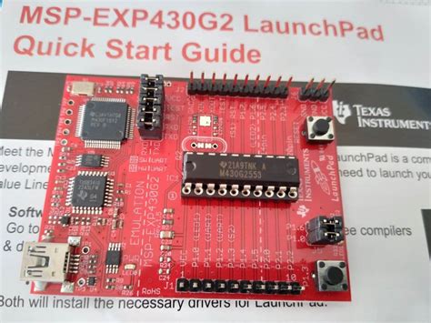 Msp Exp430g2 Launchpad Arduino Shop