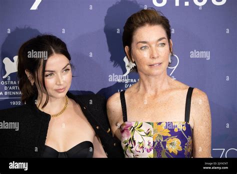 Ana De Armas And Julianne Nicholson Attend The Photocall For Blonde