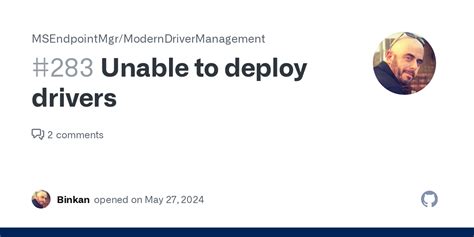Unable To Deploy Drivers Issue MSEndpointMgr
