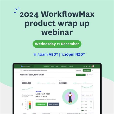 workflowmax by bluerock on linkedin save the date for our workflowmax live product wrap up 🎉
