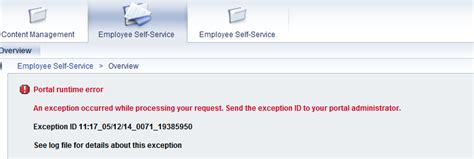Solved Portal Ess Runtime Login Error Sap Community