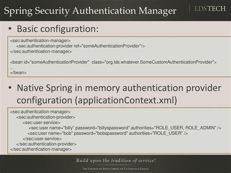 lds account and the java stack ppt download