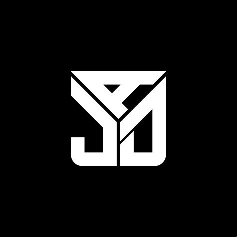 Ajd Letter Logo Creative Design With Vector Graphic Ajd Simple And
