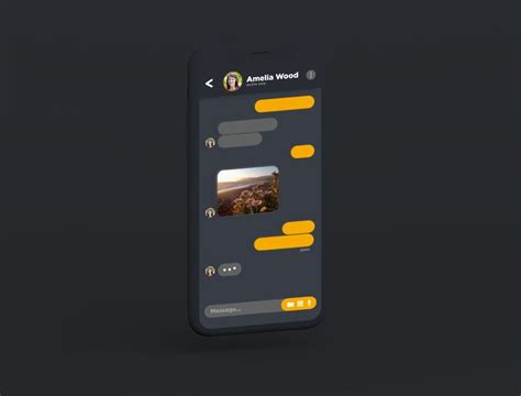 Messaging App Ui Design Messaging App App Ui Design App Ui