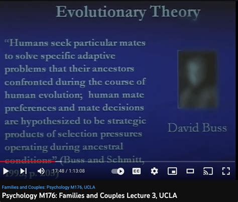 Theories Of Intimate Relationships Part 1 Evolutionary Theory R Communicating Love