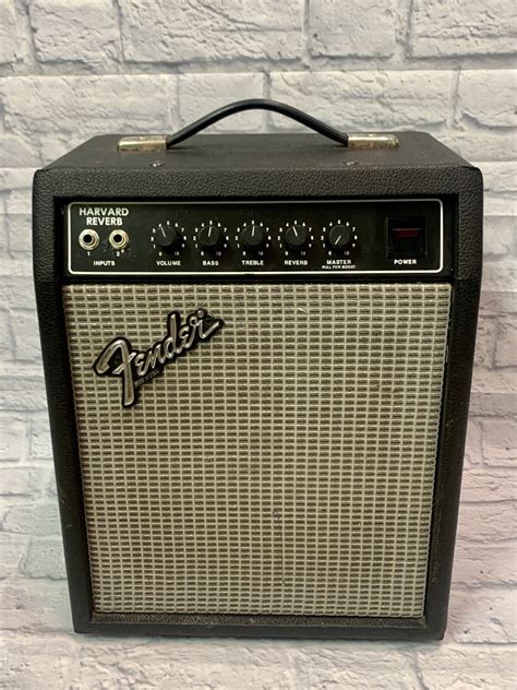 Fender Harvard Reverb Amplifier 80s Used