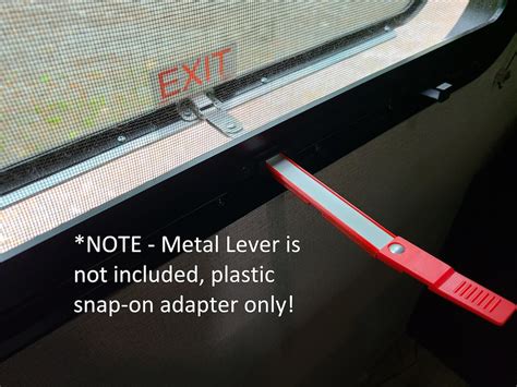 RV Emergency Exit Window Multi Position Latch Adapter Including Wind And Breeze Lock Etsy