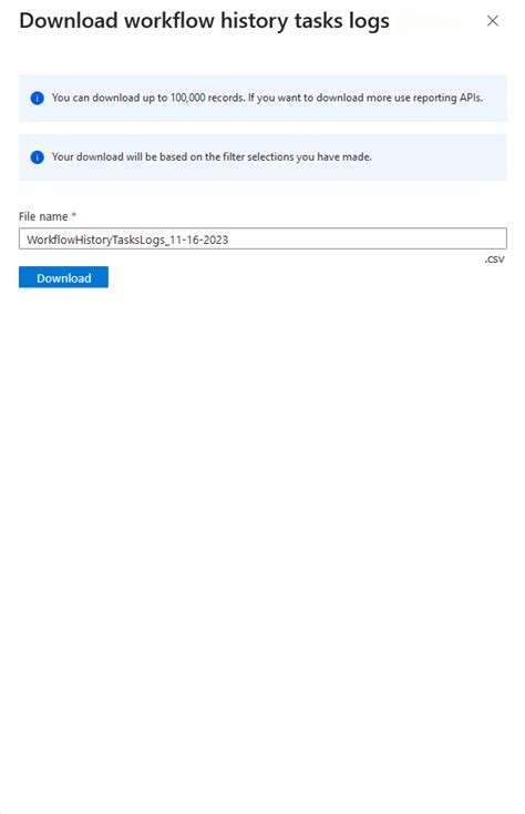 下載工作流程歷程記錄報告 Microsoft Entra Id Governance Microsoft Learn