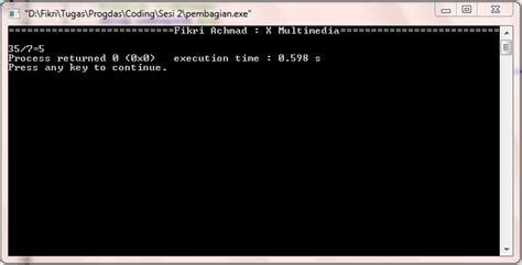 Fikri Achmads Blog Contoh Codingan Dengan Menggunakan Code Blocks