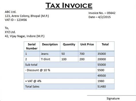 Difference Between Tax Invoice And Retail Invoice With Similarities And Comparison Chart Key