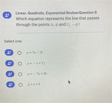 [answered] 01 Linear Quadratic Exponential Review Question 6 Which Kunduz