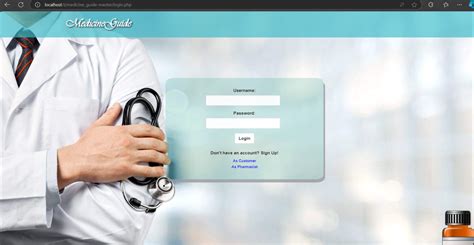 Online Medical Store In Php Css Javascript And Mysql