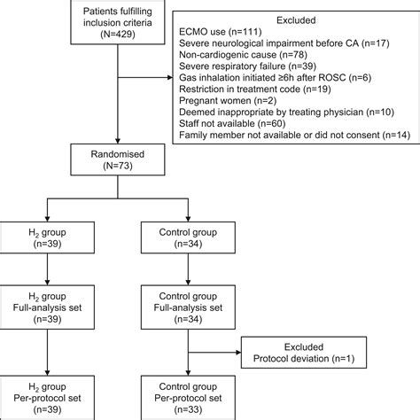 Efficacy Of Inhaled Hydrogen On Neurological Outcome Following Brain
