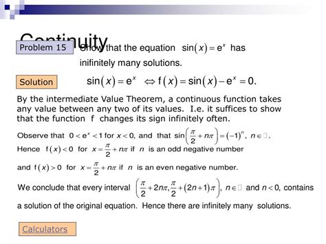 Ppt Solved Problems On Limits And Continuity Powerpoint Presentation