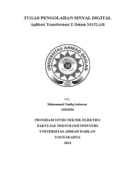 Pdf Transformasi Z Dokumen Tips