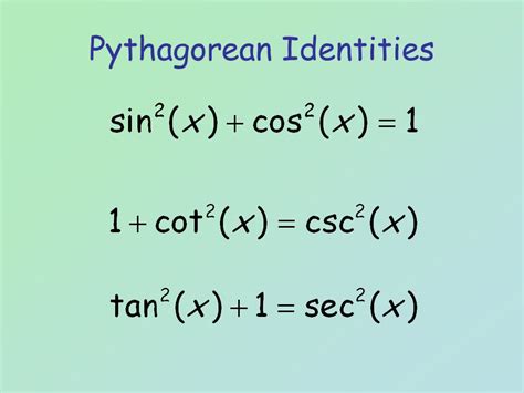 Verifying Trigonometric Identities Ppt Download