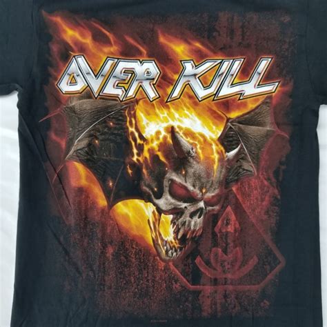 Anvil Shirts Overkill North America Licensed Tour Band Merch Poshmark