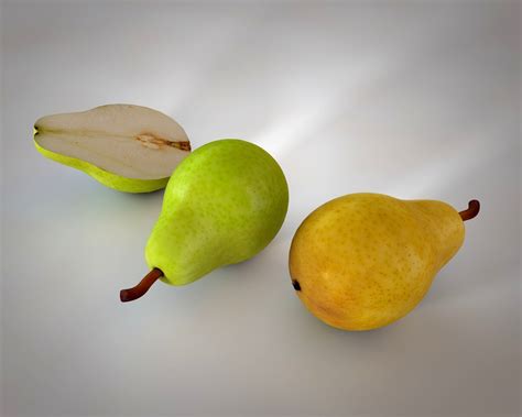 Pear V2 3d Model