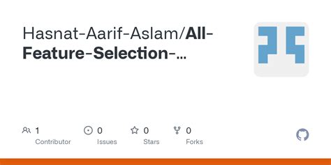 All Feature Selection Techniques Filter Wrapper All Feature Selection Techniques Ipynb At Main
