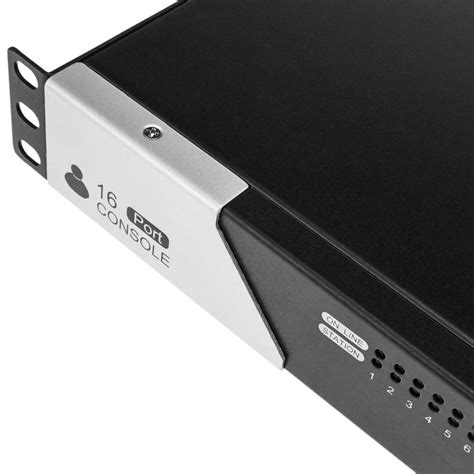 Rack Kvm Port Switch Via Cat Utp Cable Cablematic