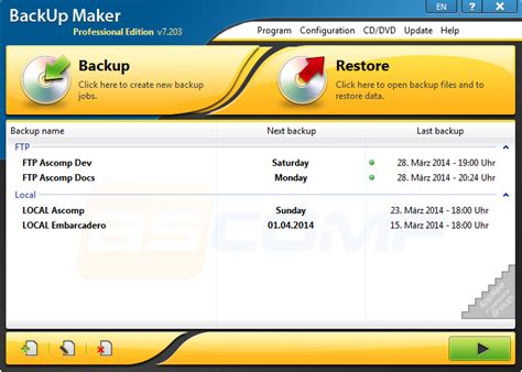 Automatic Backup Appnee Freeware Group