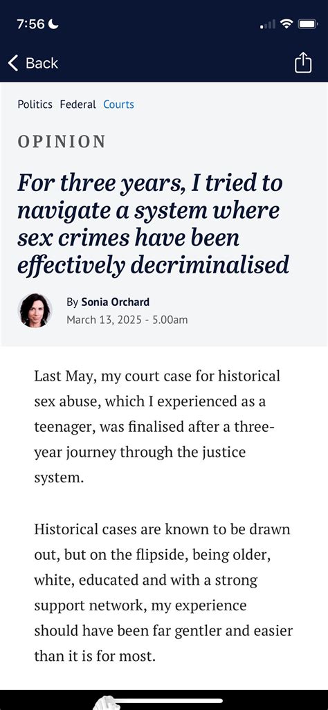 Its Official Sex Crimes Against Women Have Been Effectively Decriminalised… Lisa Orourke