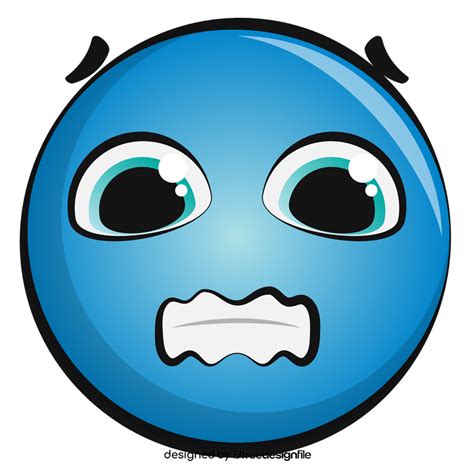 Cold emoji, emoticon, smiley clipart free download