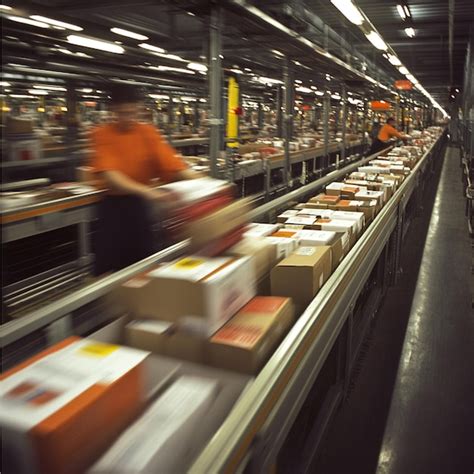 expedited sorting processes illustrating the speed and efficiency of