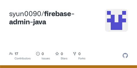 Github Syun0090firebase Admin Java