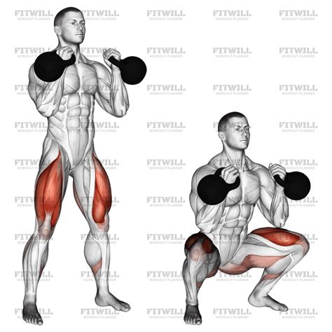 Kettlebell Front Squat Exercise Guide Video Techniques Benefits